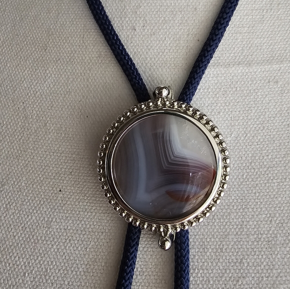 Vintage | Accessories | Western Stone Bolo Lariat Tie Mens Accessories ...